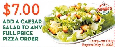 Menu | A. Papano's Pizza Online Ordering